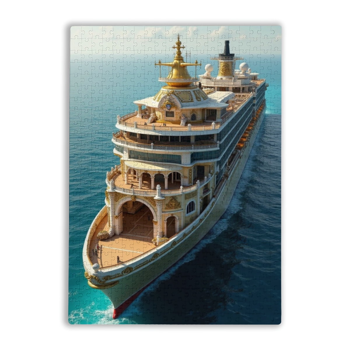 Jigsaw puzzle board A luxury cruise ship inspired by the Spanish ...