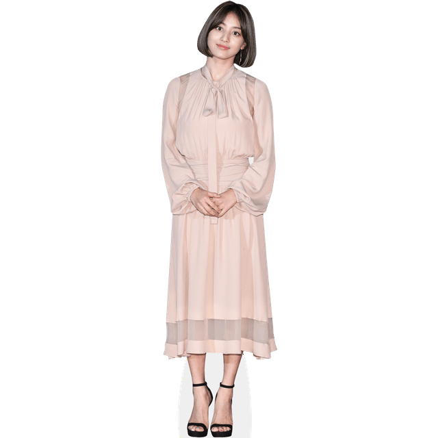 Jihyo Pink Dress Lifesize Cardboard Cutout Standee
