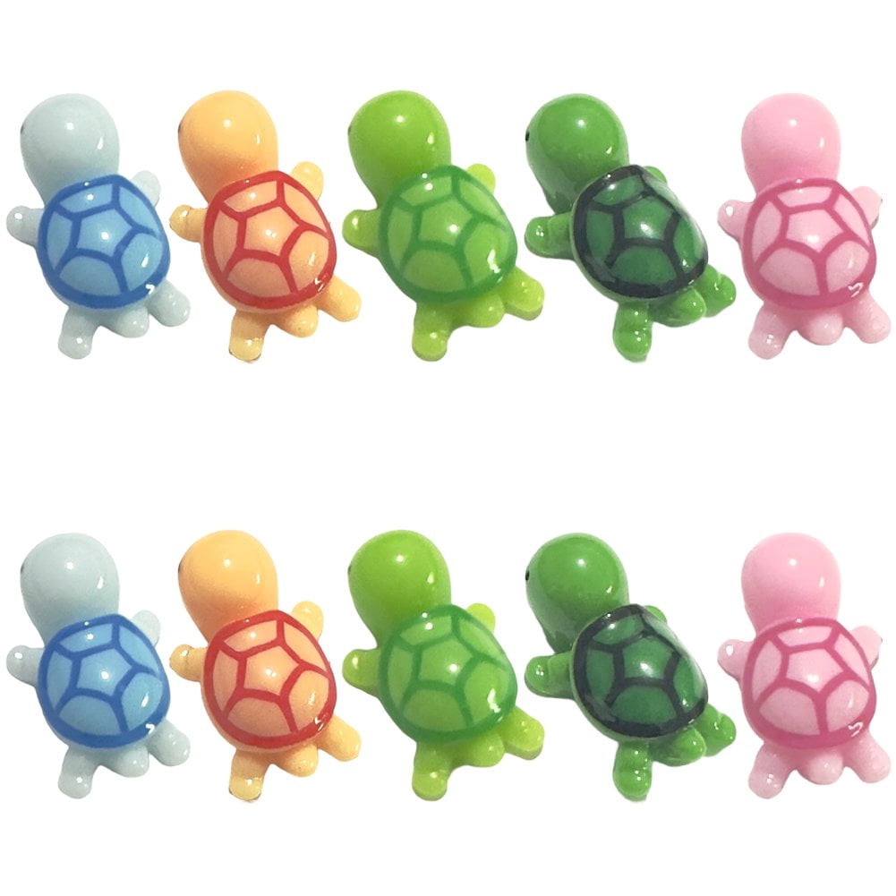 Jiibva 10 Pcs Cartoon Sea Turtle Fridge Magnets Kawaii Animals ...