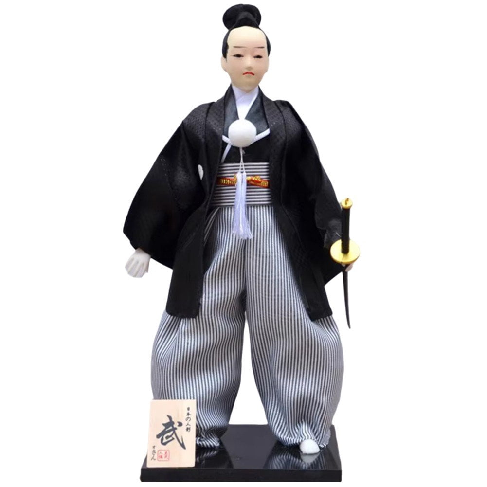 Jiibva Japanese Samurai Figurines, Traditional Japanese Ornament ...