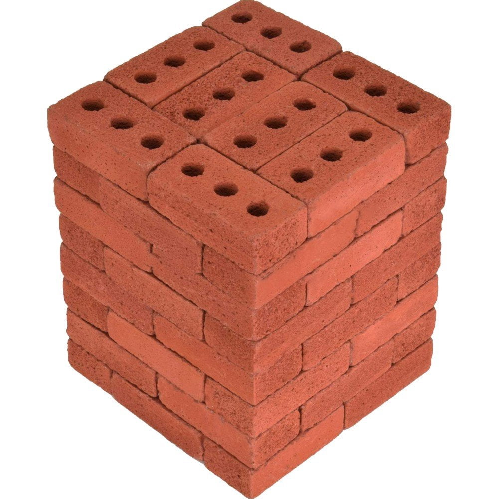 Jiibva Mini Bricks Model 50pcs Miniature Brick Figurine Landscaping ...
