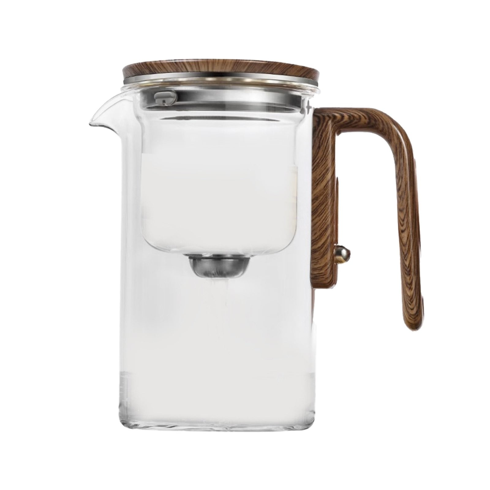 Jiiey Kitchen Cups,Glass&Bottle,Water Separation Glass Teapot with ...