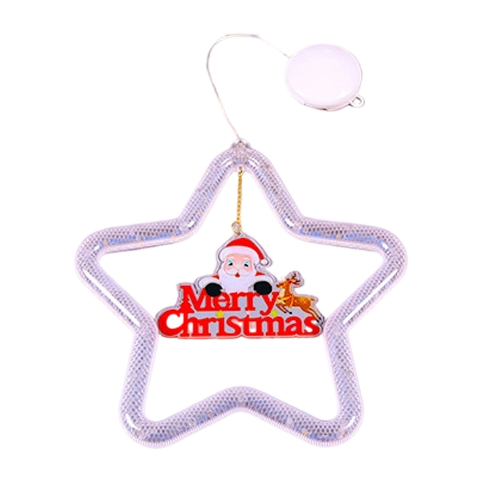 Getwin Christmas Star Hanging Light,Marry Christmas Led Decor,Christmas ...