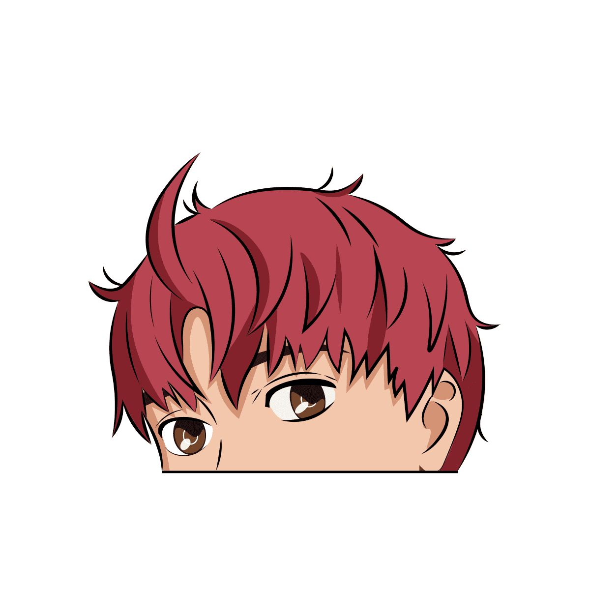 Jiji Peeker Sticker – Dandadan Anime Vinyl Decal | Laptop, Notebook, or ...