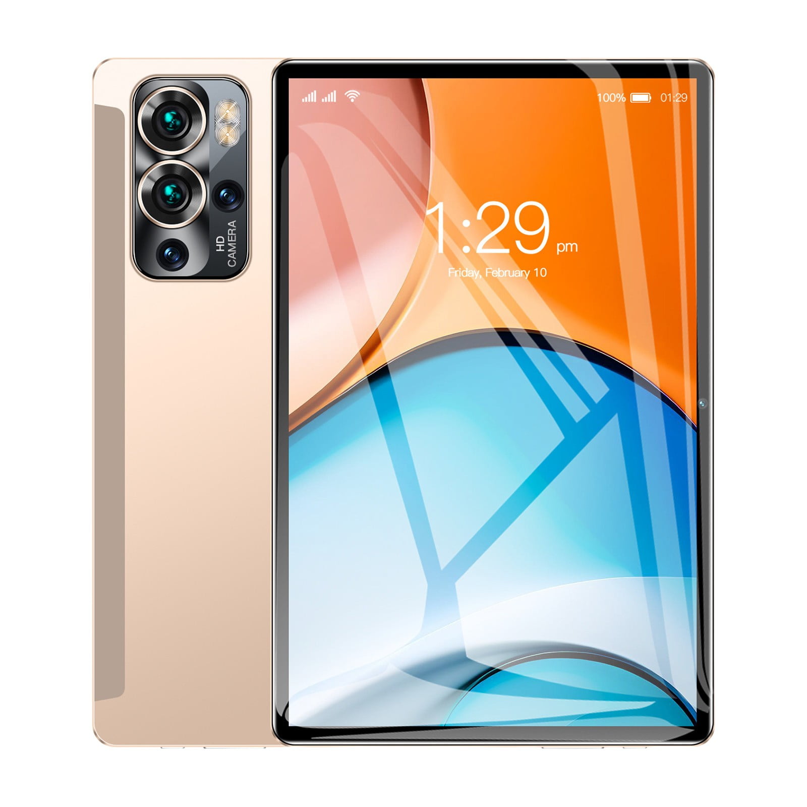 JikoIiving 10.1 Inch Tablets WiFi Bluetooth Android Tablet Type-C Octa ...