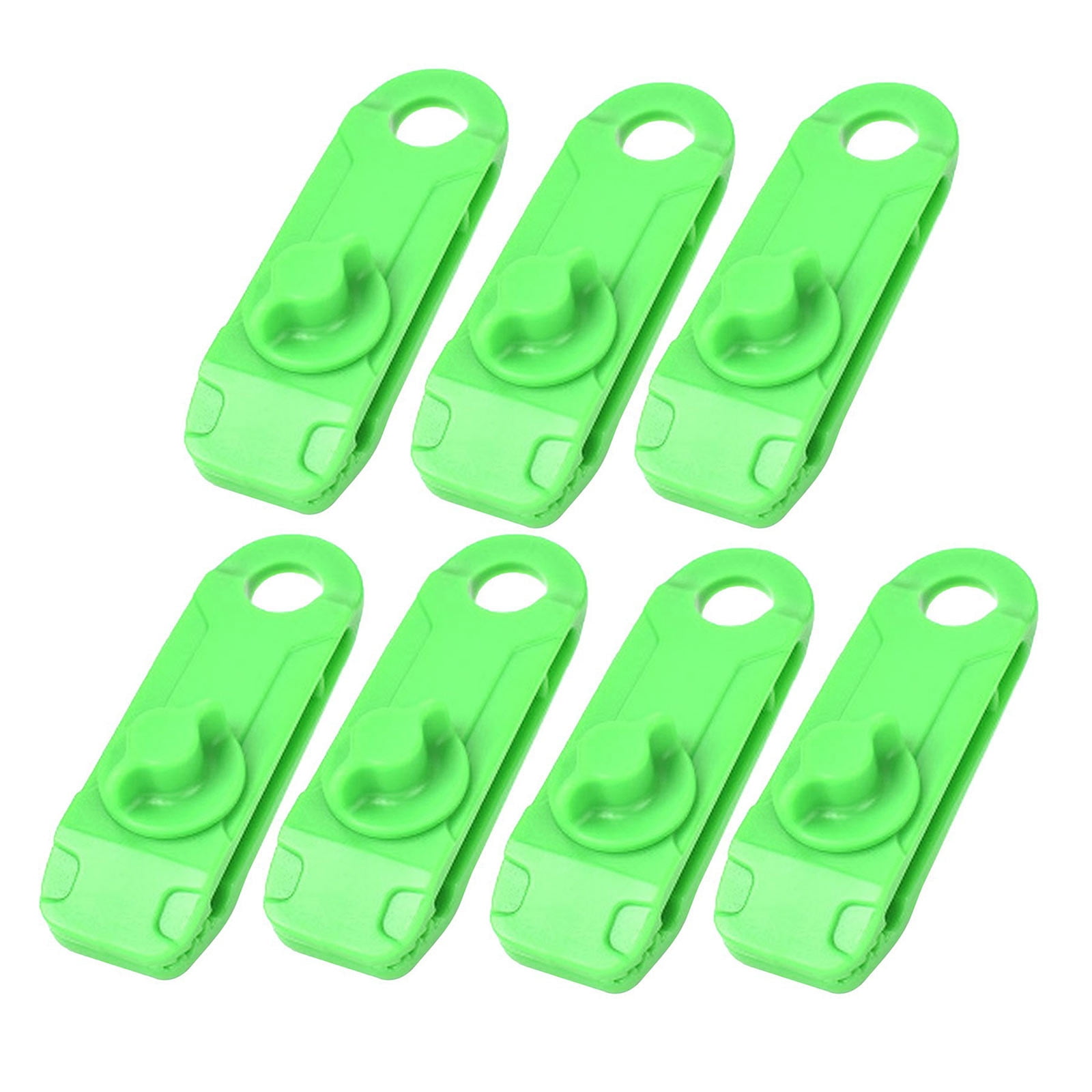 JikouIivo 7pcs Tarp Clips Heavy Duty Lock Grip Tarp Clamps Shark Tent ...