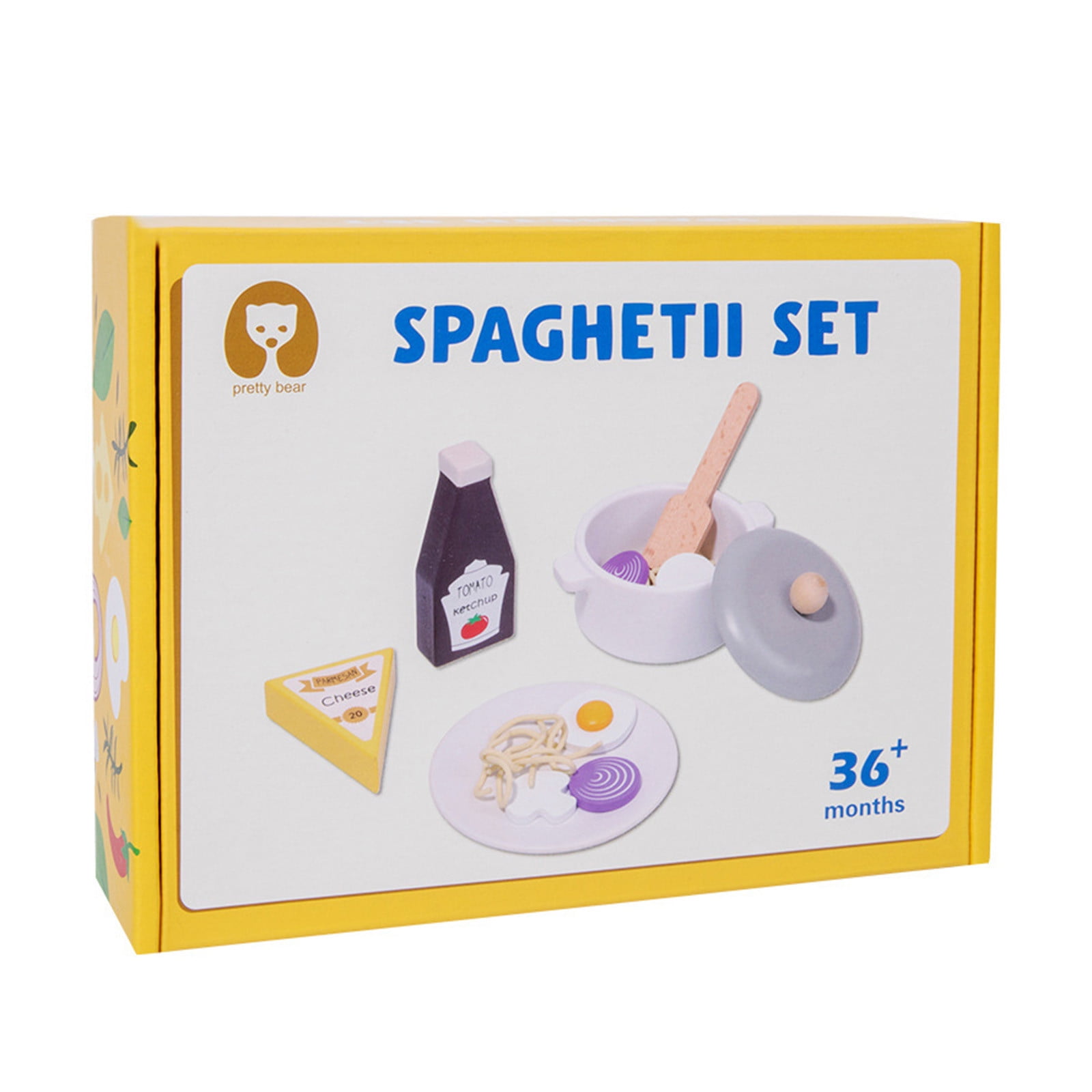 JikouIivo Children's Simulation Kitchen Class Pasta Family Family ...