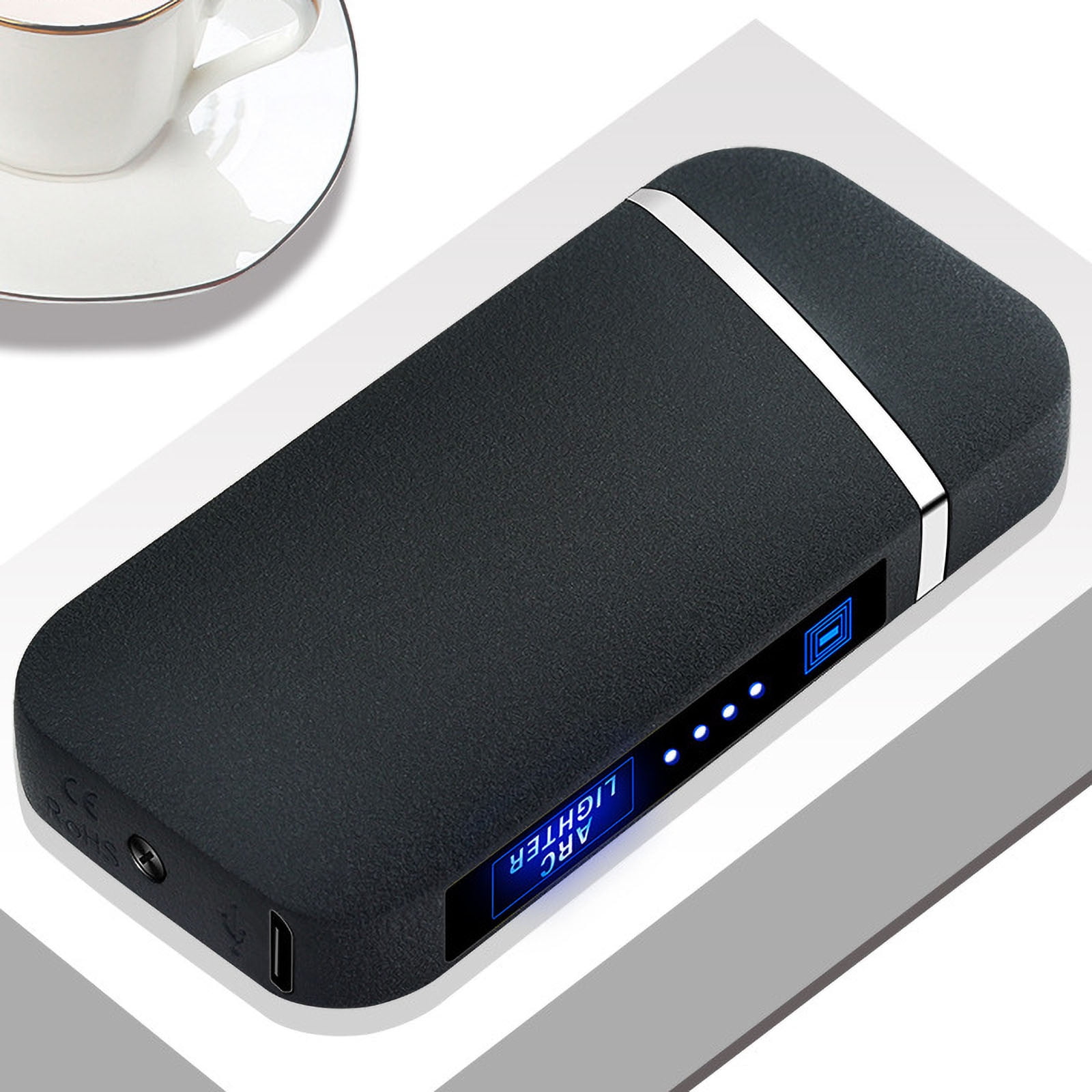 JikouIivo Electric Lighter Mini Plasma Lighter ,Gift Box Cigarettes USB ...