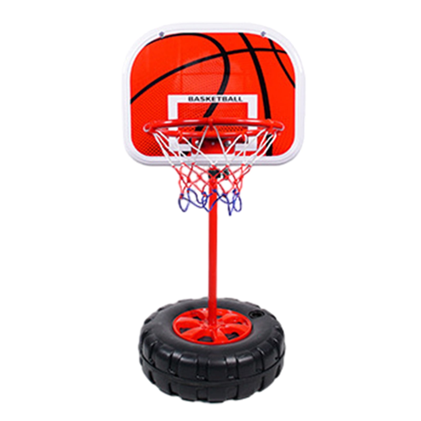 JikouIivo Kids Mobile Basketball Hoop With Fillable Base Indoor Outdoor ...