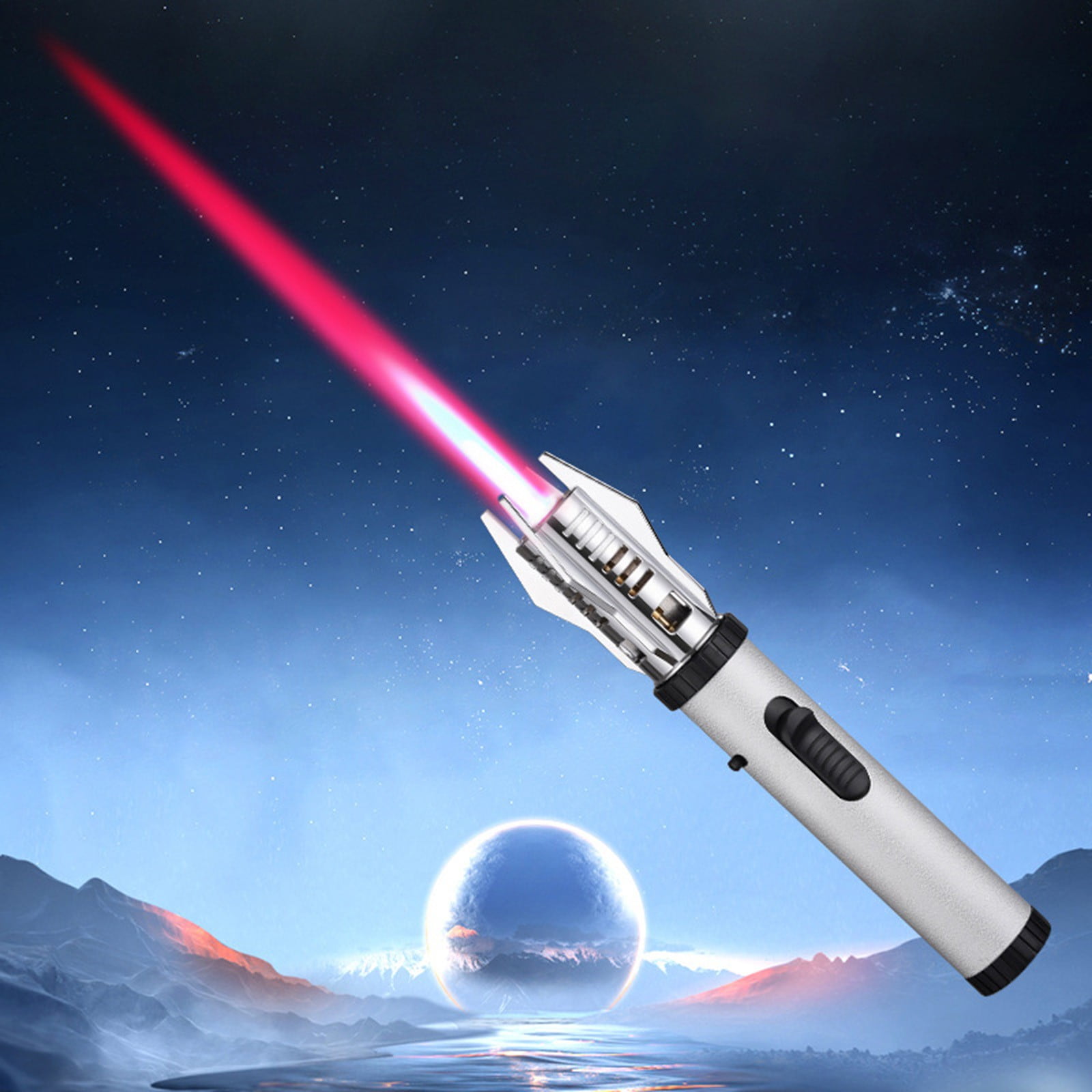 JikouIivo Lightsaber Torch Lighter,Metal Gas Lighter Windproof High ...