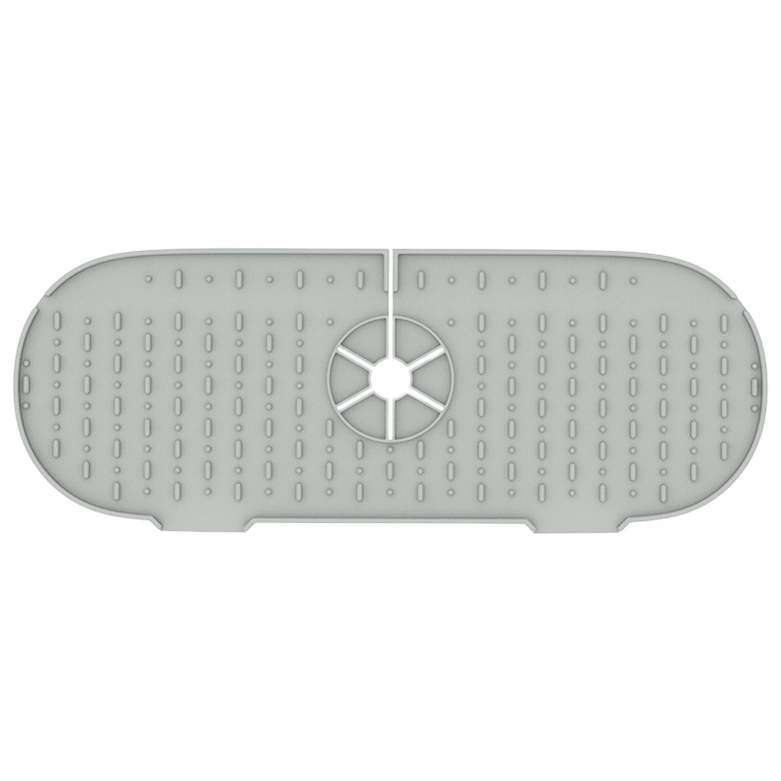 JikouIivo Silicone Sink Faucet Mat Sink Splashing Guard Draining Pad ...