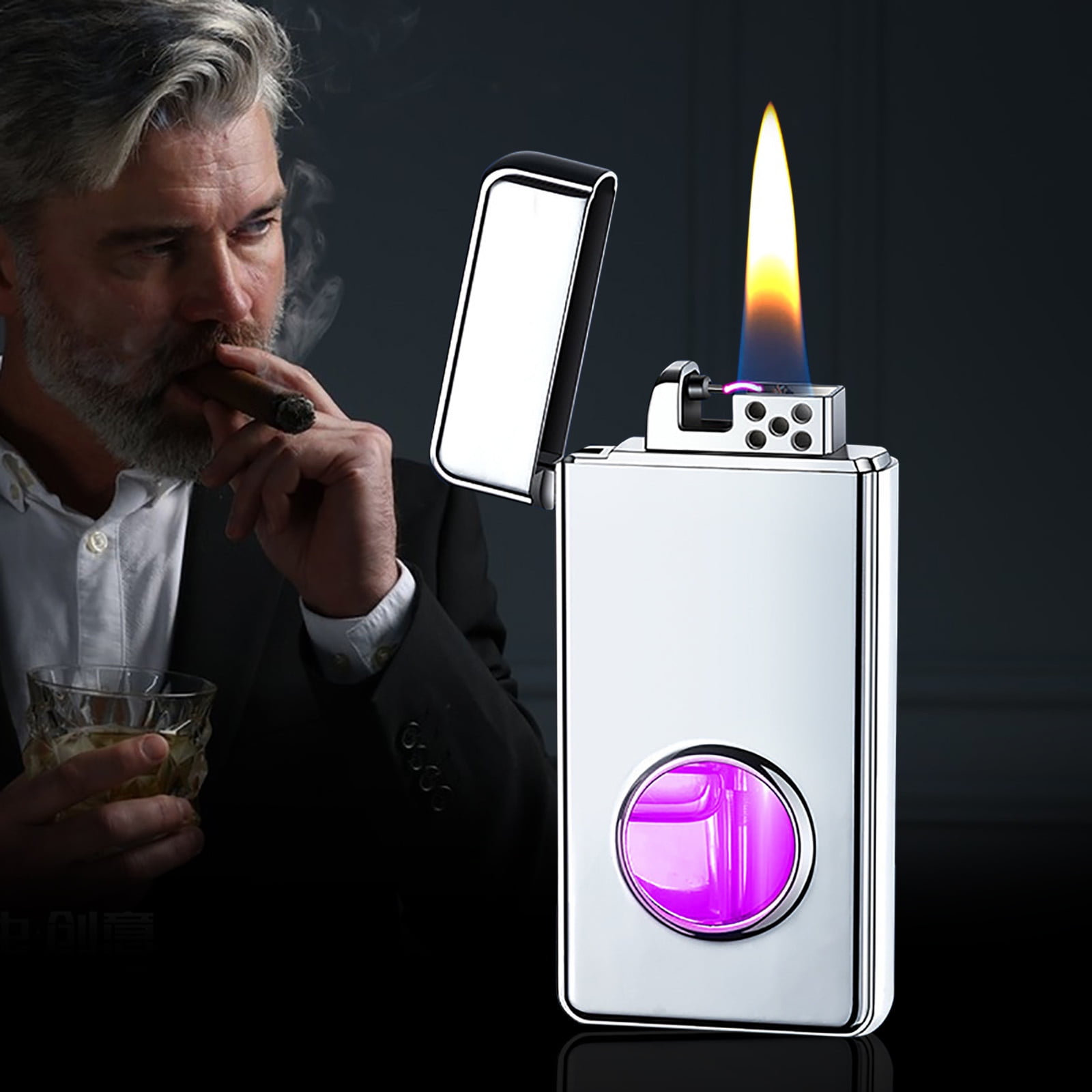 JikouIivo Torch Lighter,Metal Voice Controlled Ignition Kerosene ...