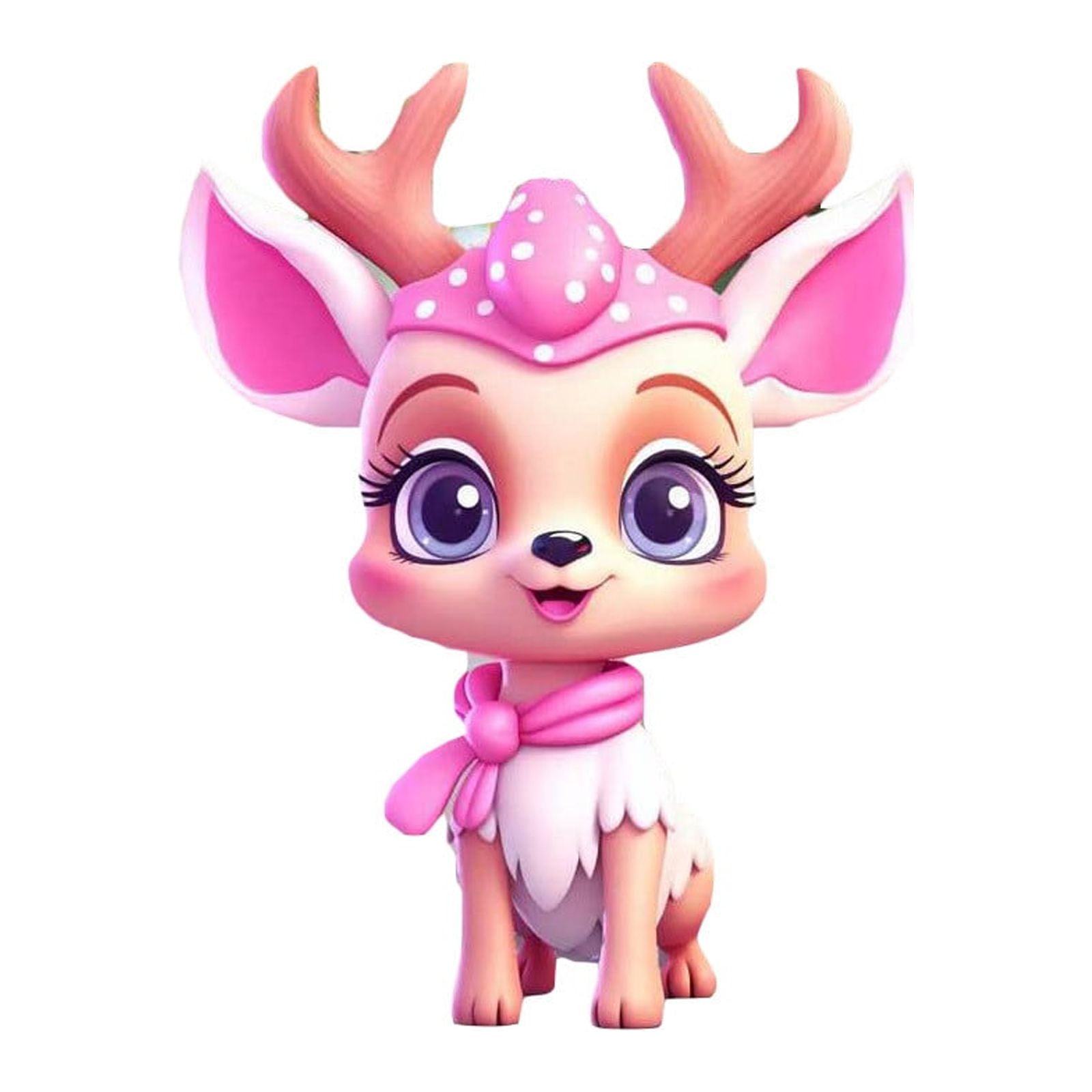 JikouIivo Cartoon Forest Animal Hanging Ornament Decor, Cute Deer ...