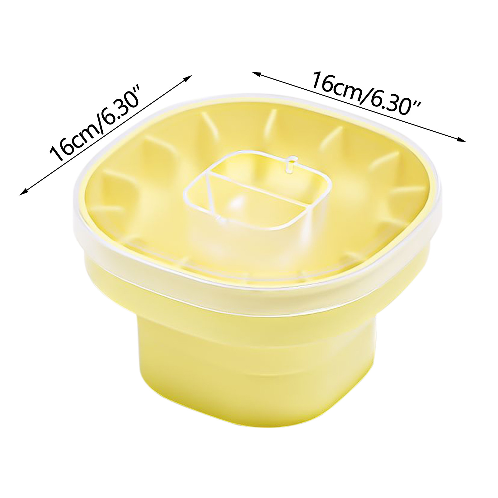 JikouIivo Clearance Portable Folding Ice Bucket Silicone Foldable Ice ...