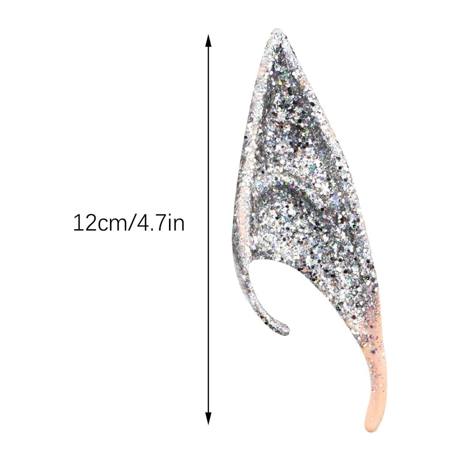 Jikolililili Halloween Elf Ears Cosplay Prop Party Elf Ears Fantasy ...