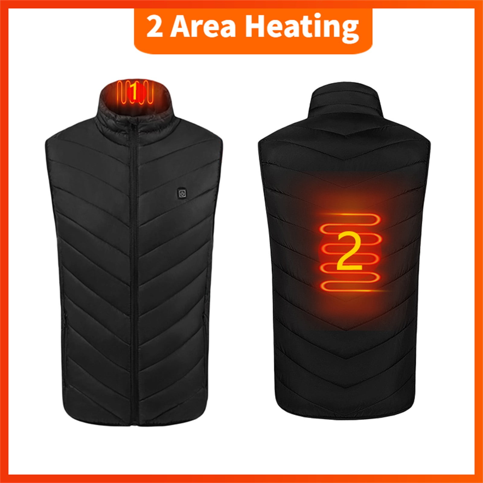 JikouIivo Heated Vest, Unisex Heated Clothing for men women ...