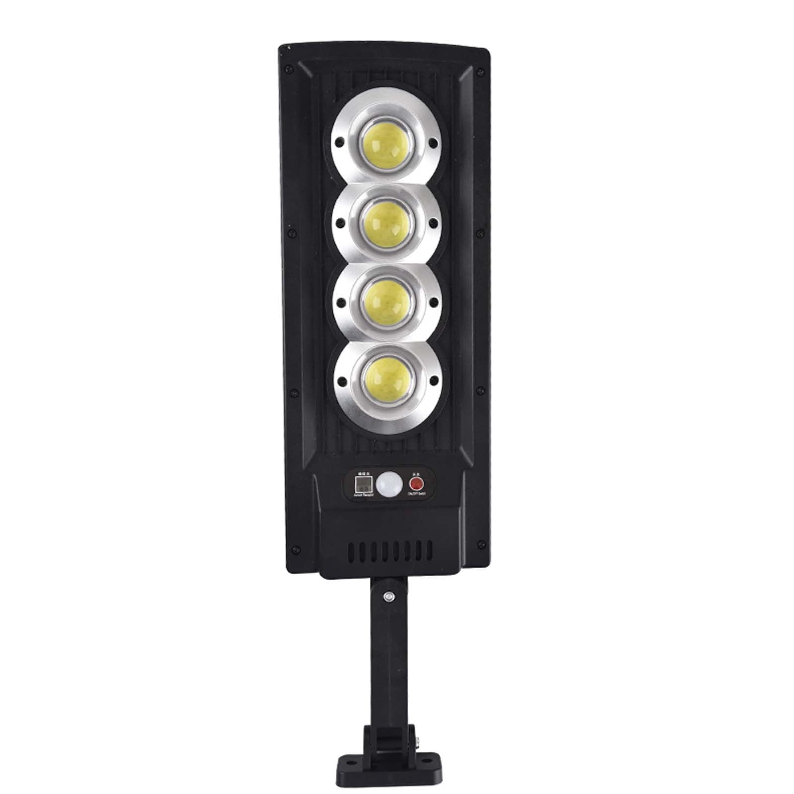 Jikolililili Solar Street Lights Outdoor LED Lamp, 100W Flood Light ...