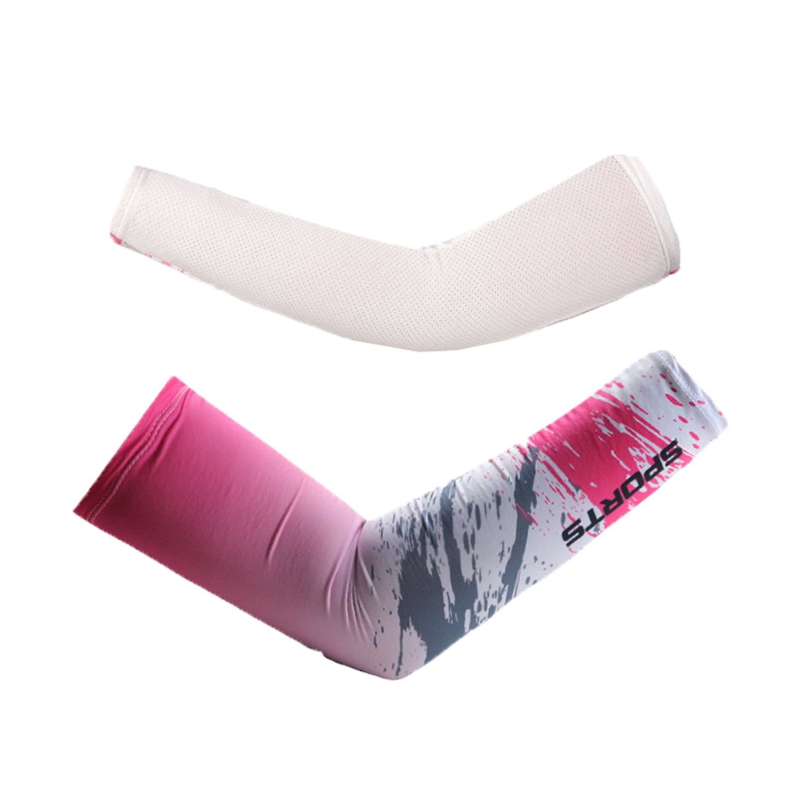 Jikolililili Summer Ice Arm Sleeve Arm Sun Sleeves Compression UV ...