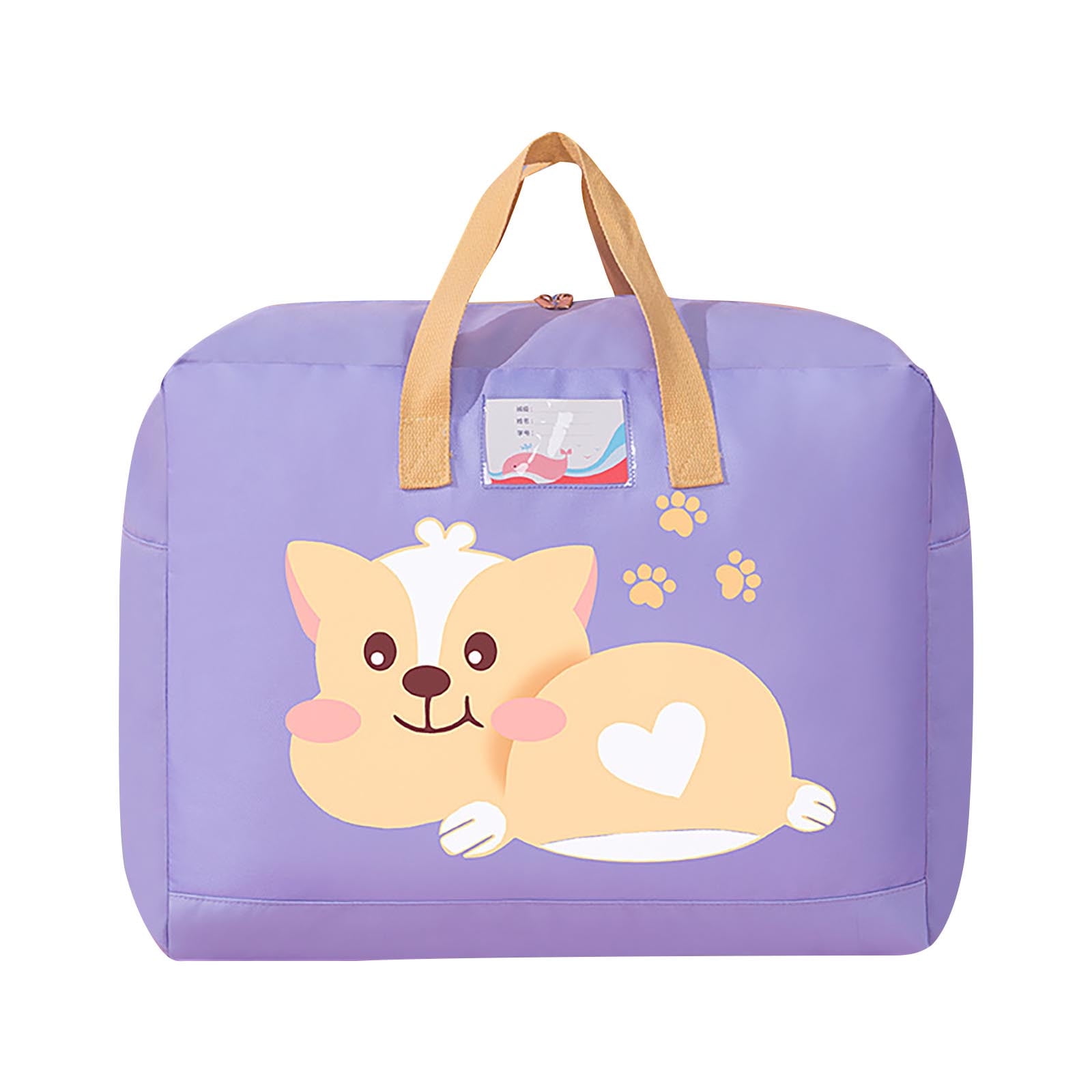 JikouIivo 1 Pc Extra Large Cartoon Moving Bags with Zippers & Carrying ...