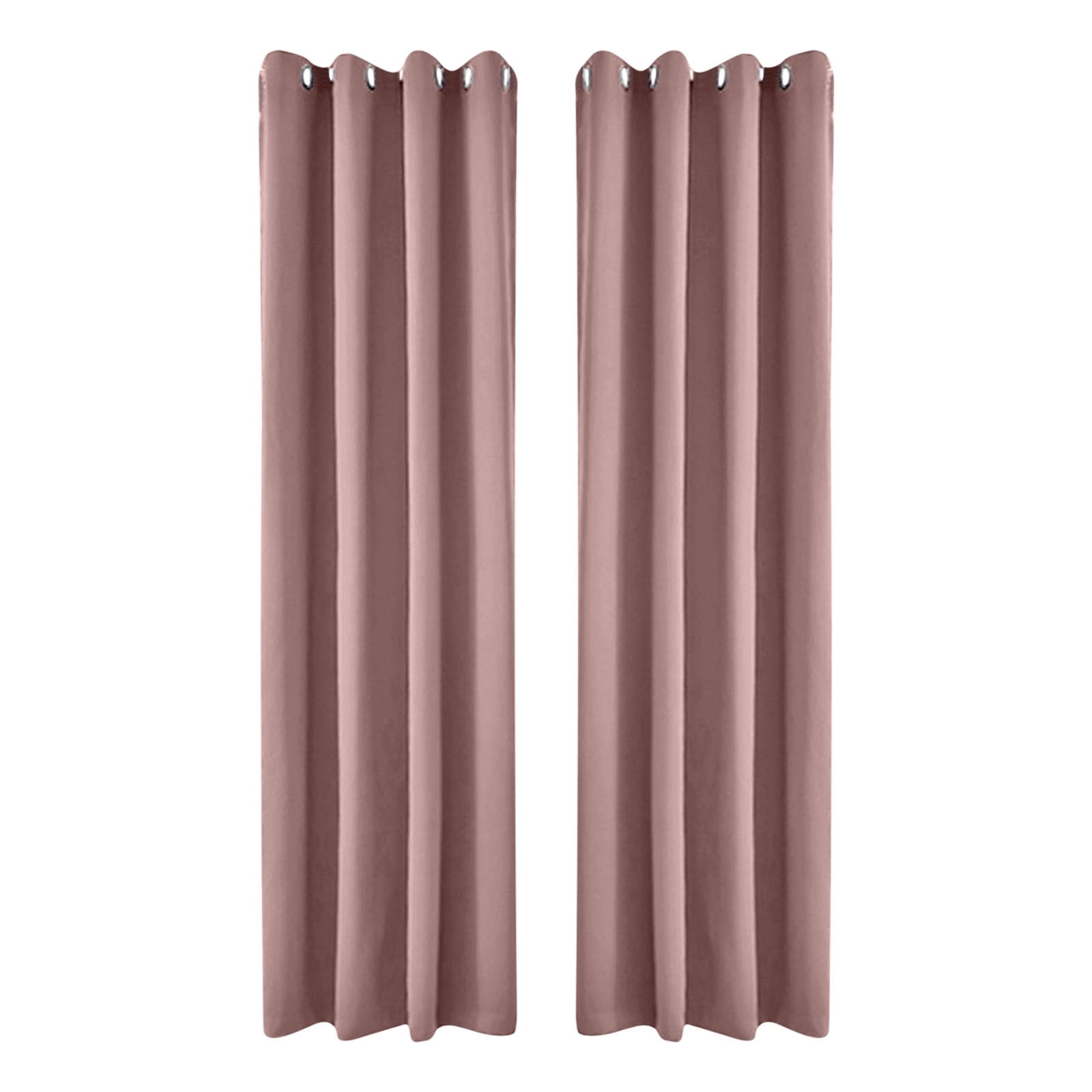 JikouIivo Black Velvet Blackout Curtains,Heavy Duty Insulated Thermal ...