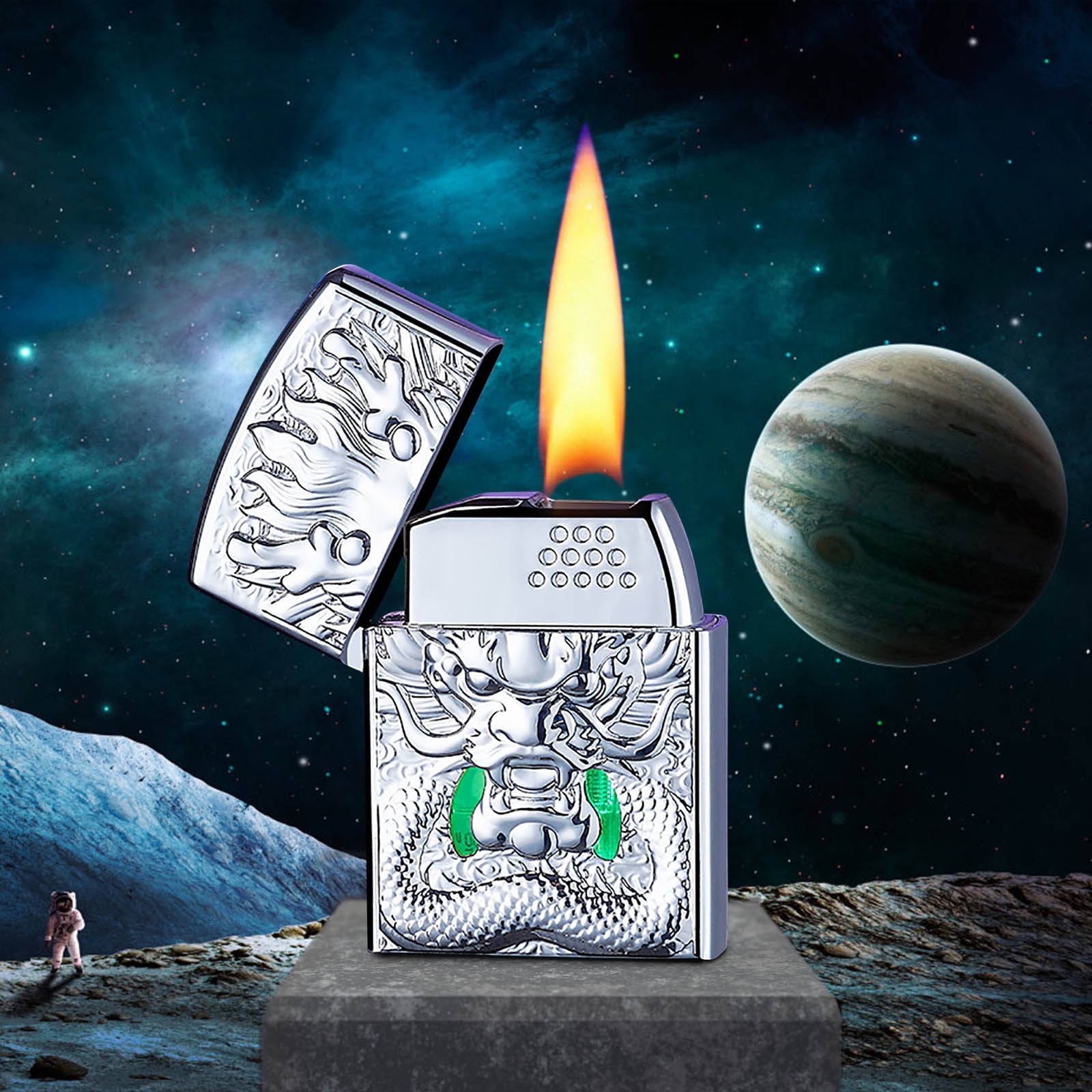 JikouIivo Butane Torch,Intelligent Pneumatic Voice Controlled ...