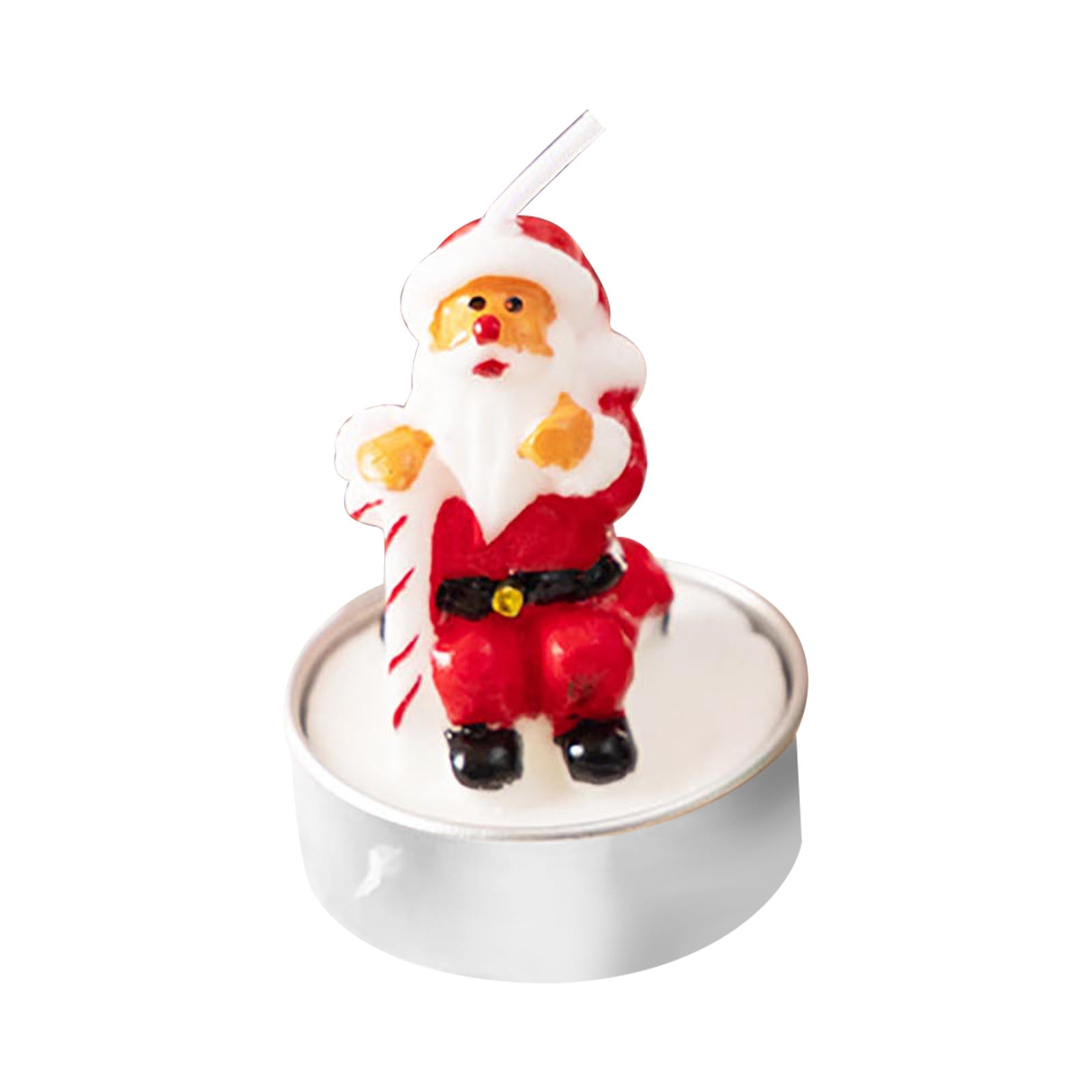 JikouIivo Christmas Candles Set for Kids - Colorful Santa Claus Snowman ...
