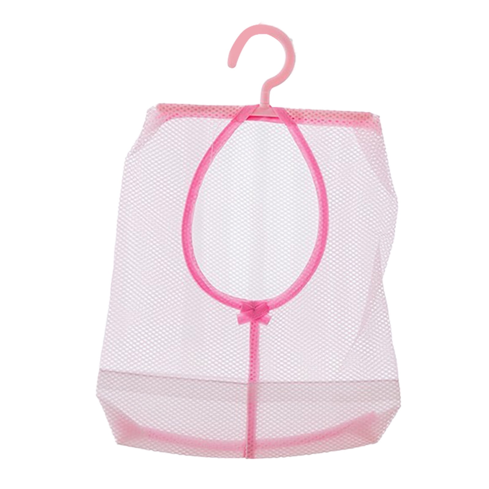Jikolililili Clothes Pin Mesh Laundry Bag, Outdoor Holder Hanging ...