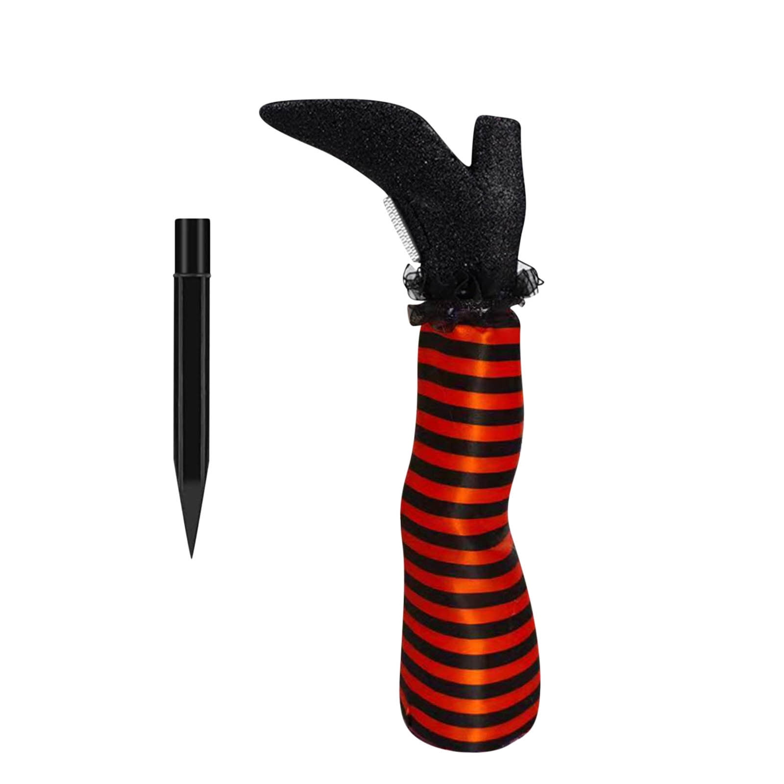 JikouIivo Halloween Witch Legs Upside Down Wicked Witch Legs Prop for ...