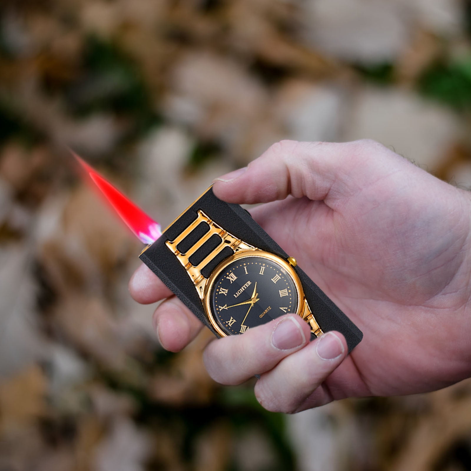 JikouIivo Mini Electric Lighters,Metal Quartz Lighter With Inflatable ...