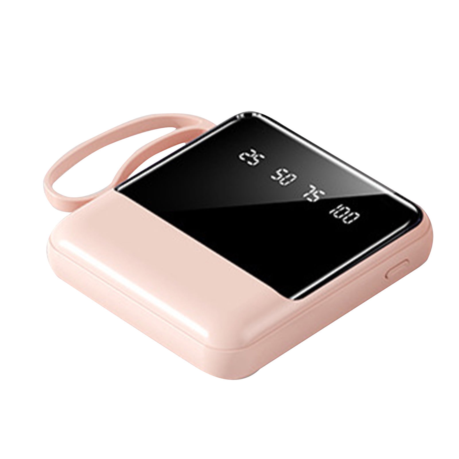 JikouIivo Power Bank Mini Portable Charger 10000mAh Built-in LED ...