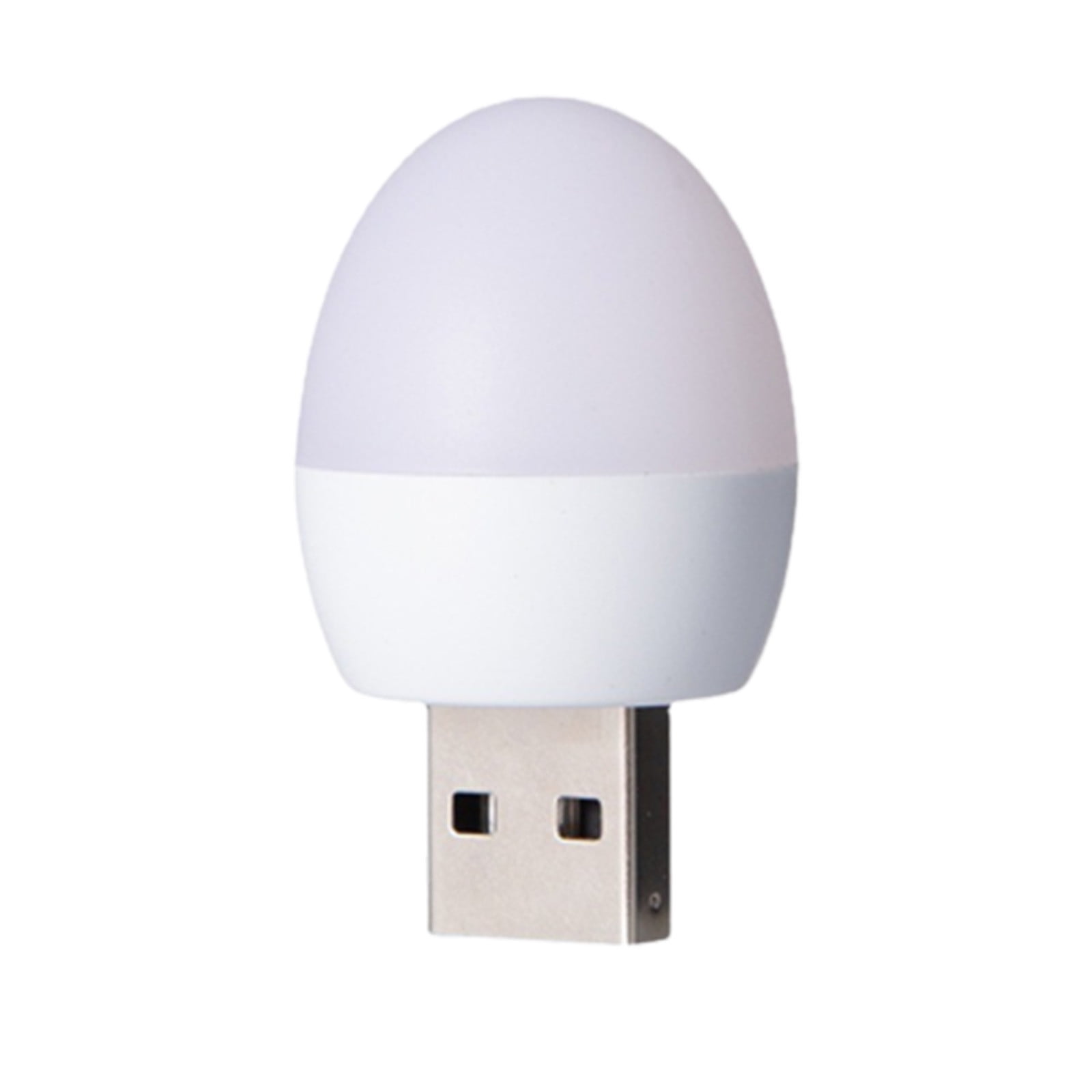JikouIivo USB Lights By Night, Mini LED Bulb, Plug-in, Warm Colour And White Colour, Compact ...