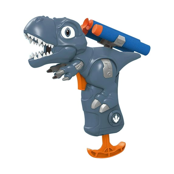 JikouIivo Universal Rotating Spray Dinosaur Kids Shooting Soft Dinosaur ...