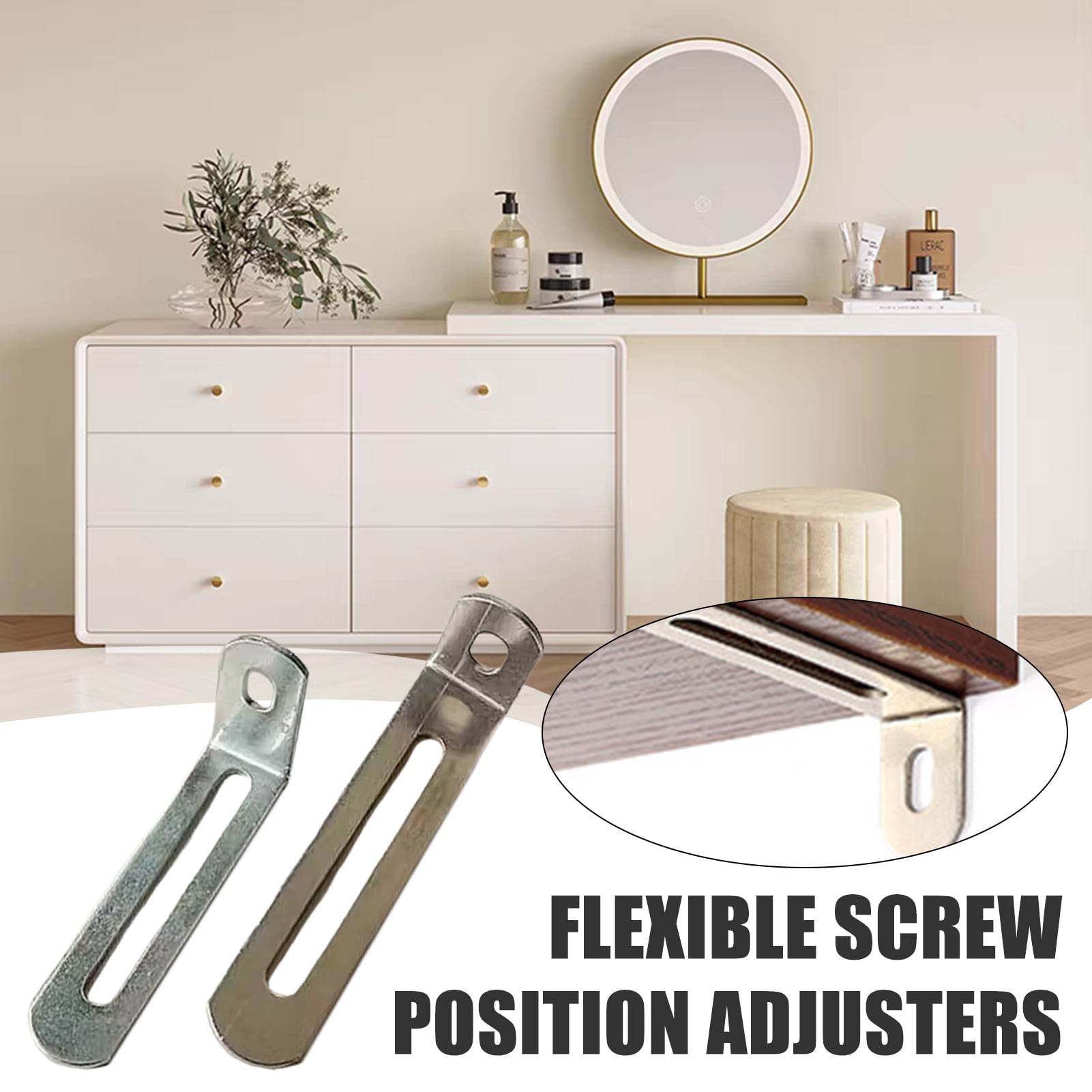 Jiledu 10Pcs Brace Angle Bracket Corner Fixture Brackets Rustproof ...