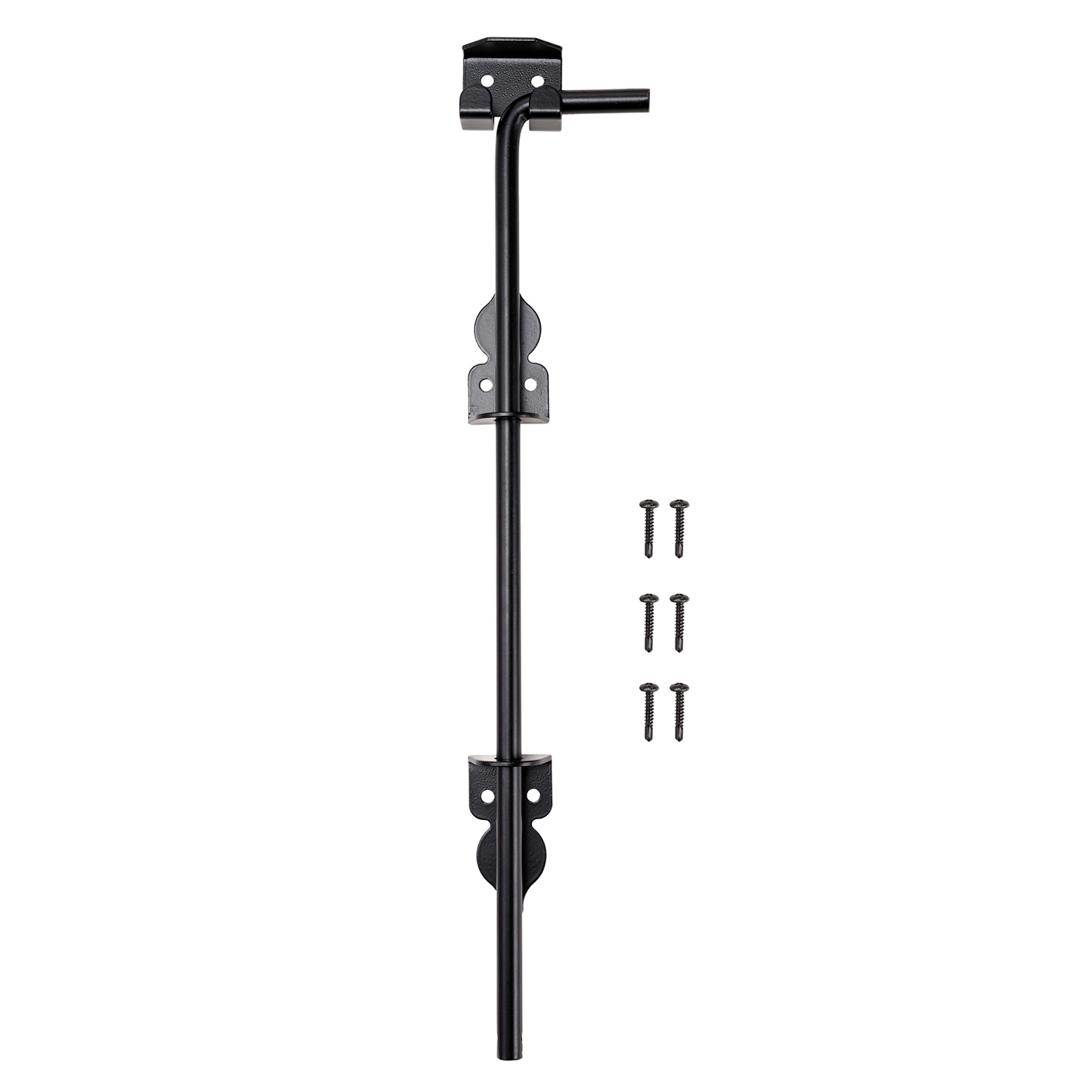 Jiledu 12 Inch Fence Gate Latch, Metal Cane Bolt Gate Drop Rod ...