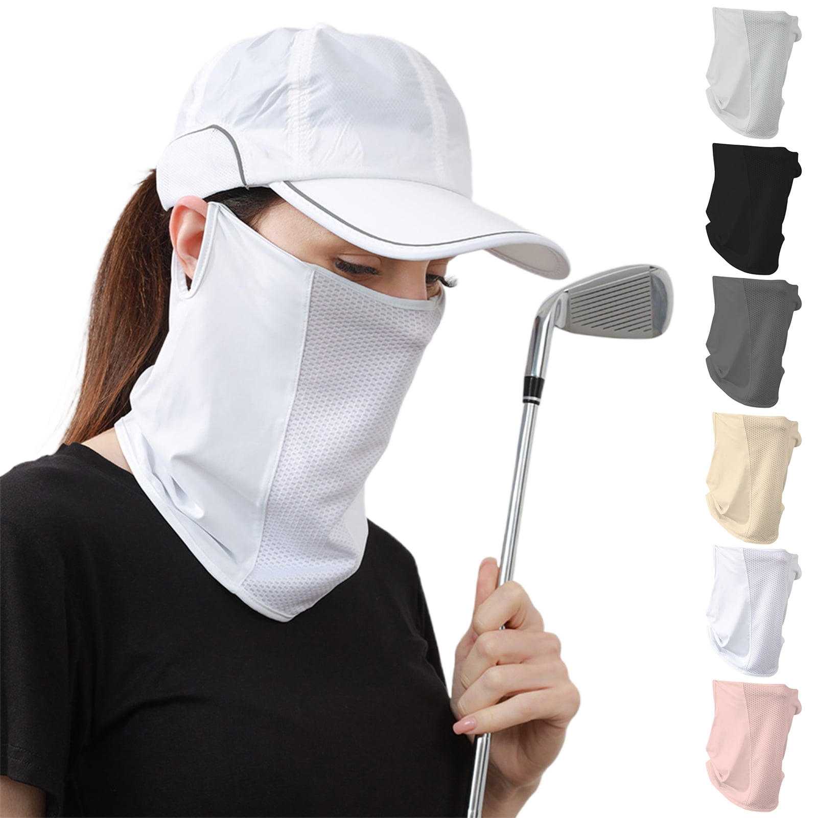 Jiledu Sports Face Guard Neck Gaiter UV Protection Breathable Summer ...