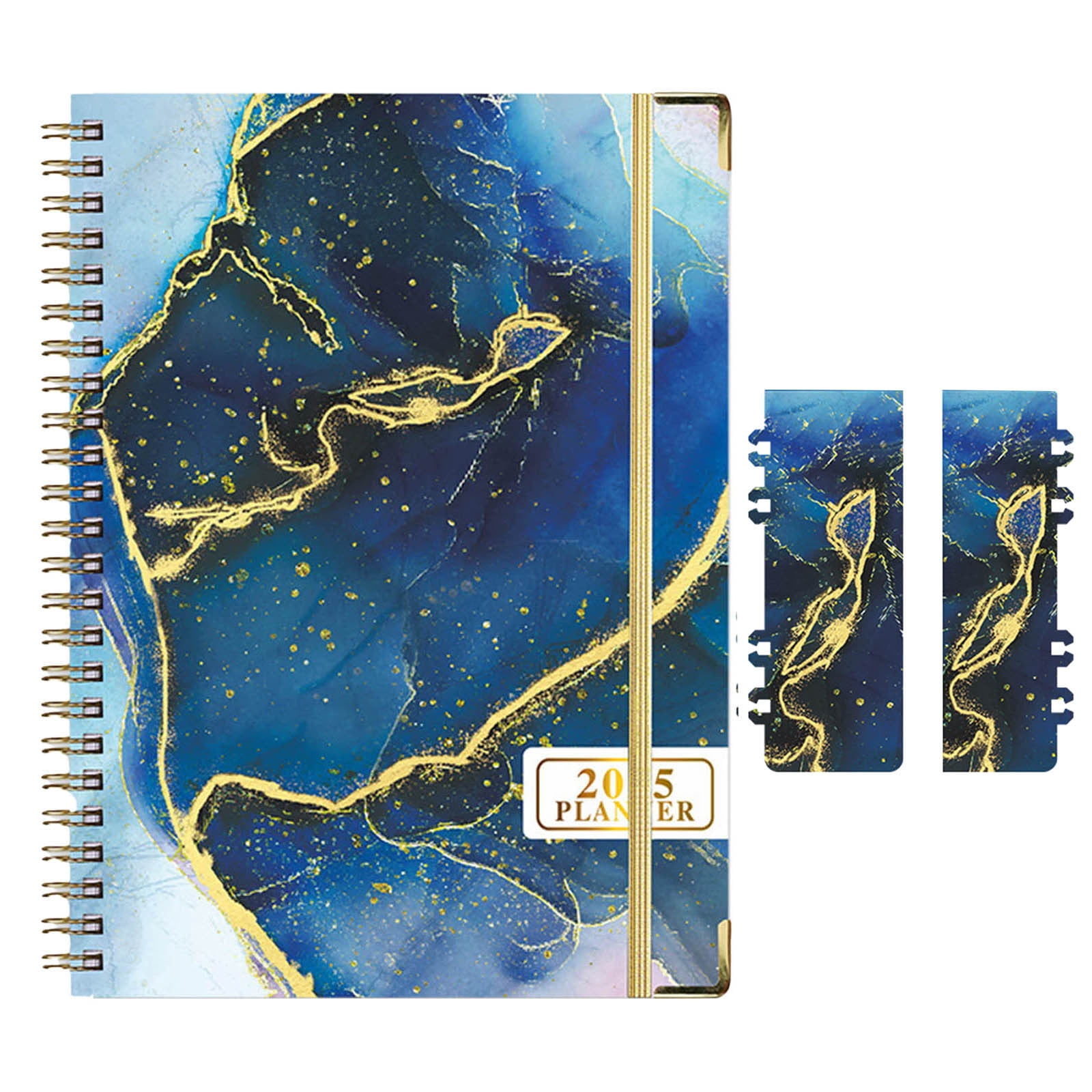Jileiy 2025 Notebook Notepad A5 Coil Diary 365 Days Work Schedule ...