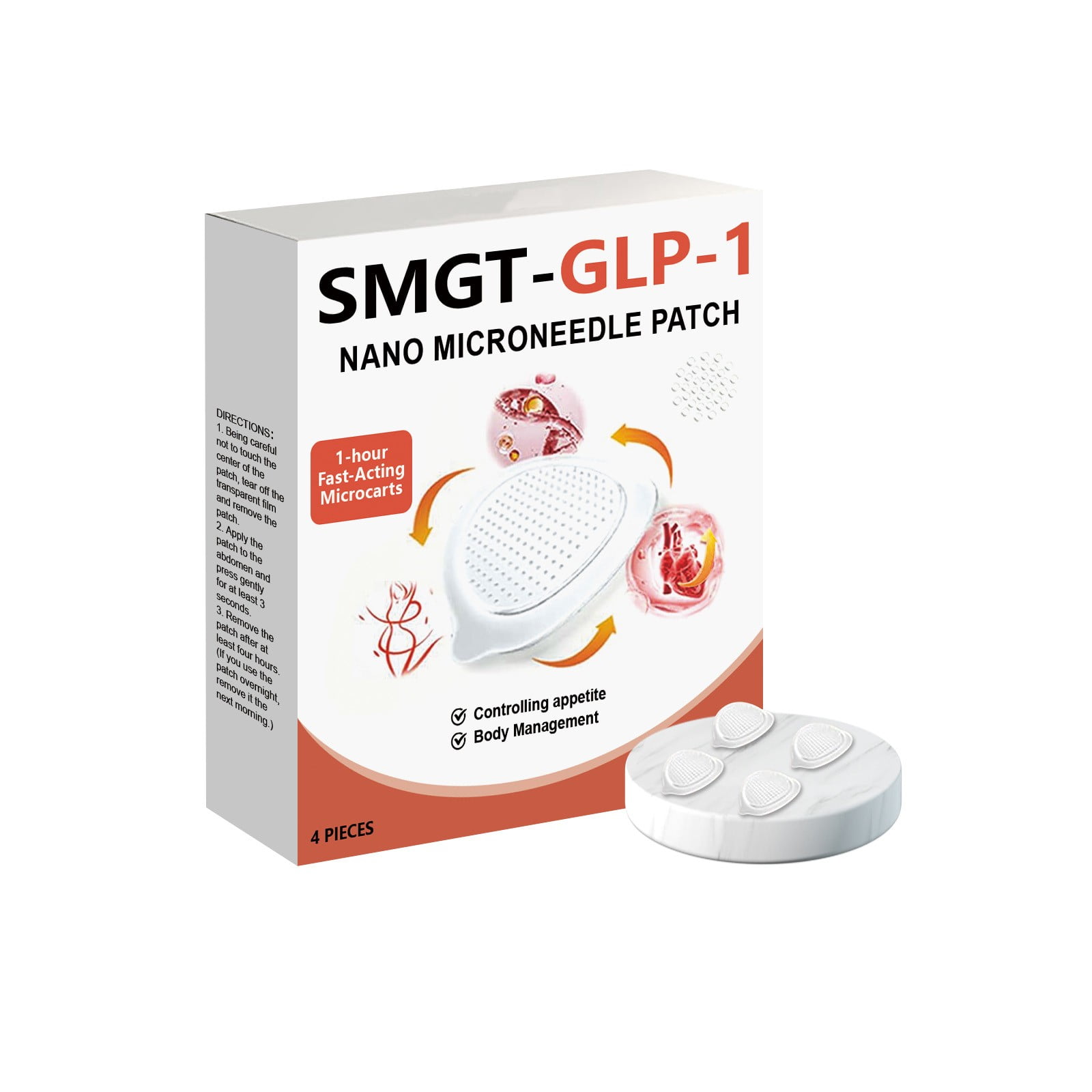 Jileiy Nano Microneedle Patch Shaping Firming Body Patch Gentle and ...