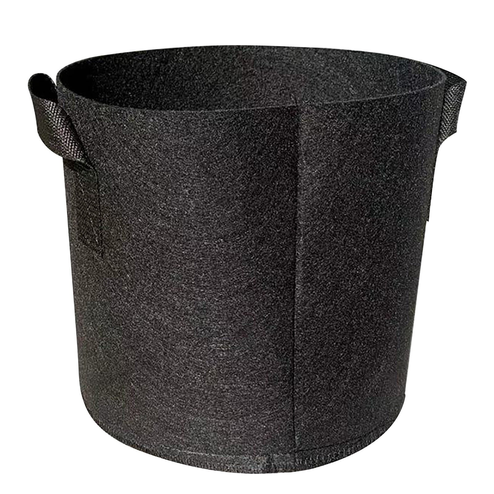 JilgTeok 1/2/3/5/7 Gallon-Bag Heavy Thickened Nonwoven Plant Fabric Pot ...