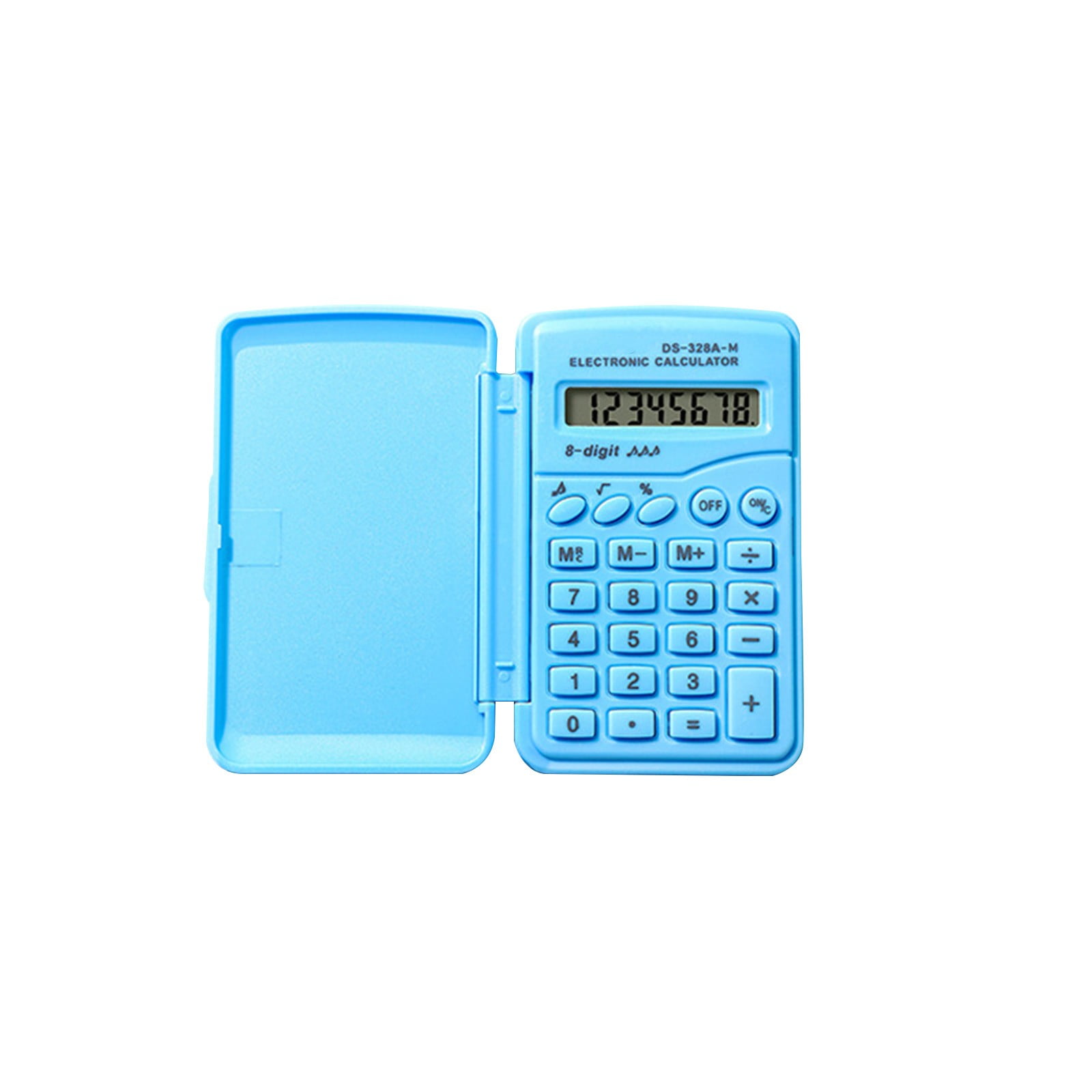 JilgTeok 1 Packs Basic Standard Calculators with Cover Battery Powered ...