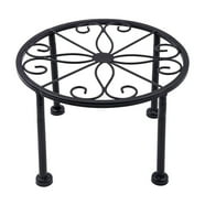 Iron Flowerpot Holder Planter Pot Stand Iron Art Flower Rack Flower Pot ...