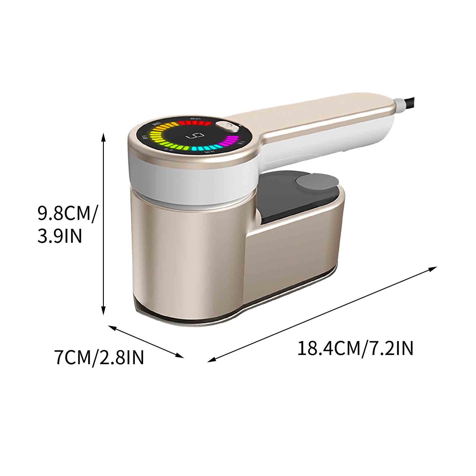 JilgTeok 1 Packs Steamer Iron for Clothes Foldable Portable Mini Travel Steam Iron Clothes ...