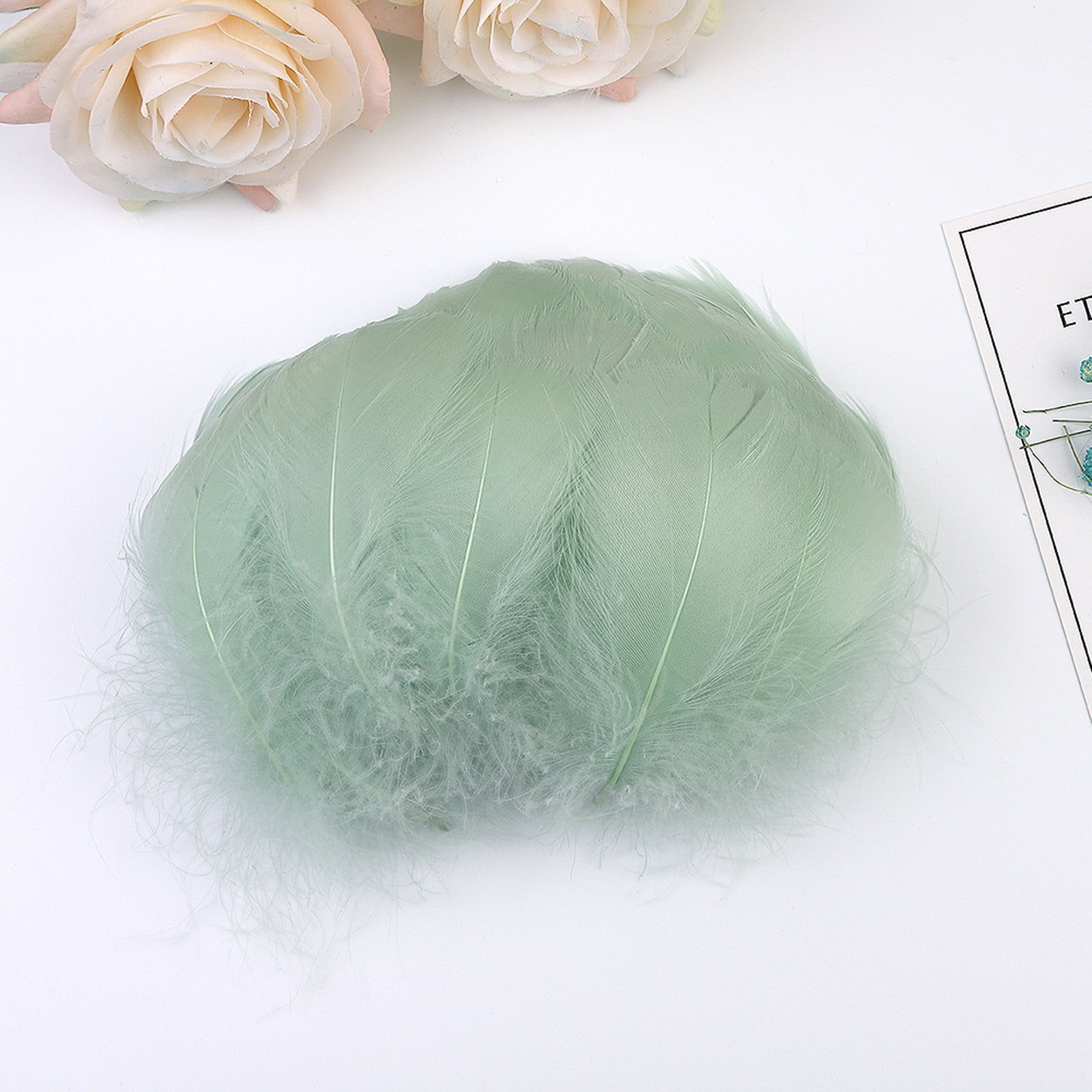 Jilgteok 100Pc Colorful Feathers 6-12 Cm in Small Feather Di Decoration ...