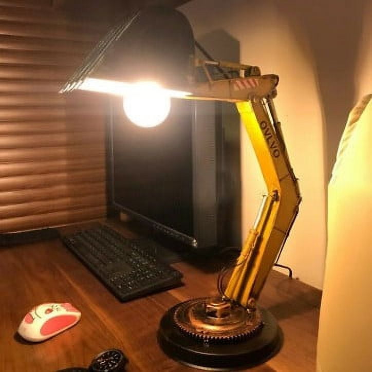JilgTeok 3 Packs Beautiful and Unique Excavator Table Lamp Industrial ...