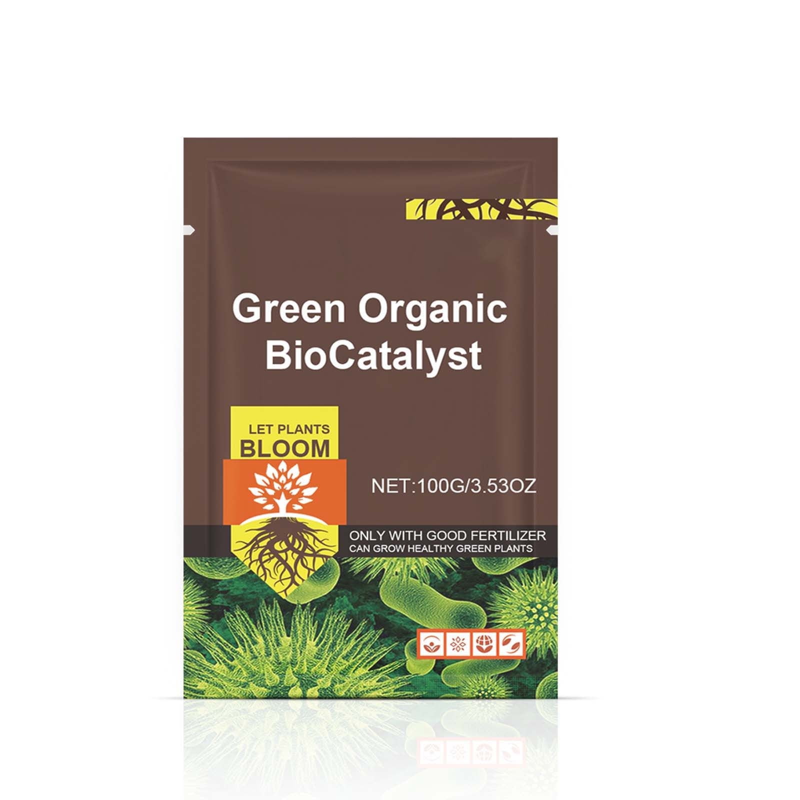 JilgTeok 3 Packs Green Biocatalyst Fertilizer 100g - Organic Plant ...
