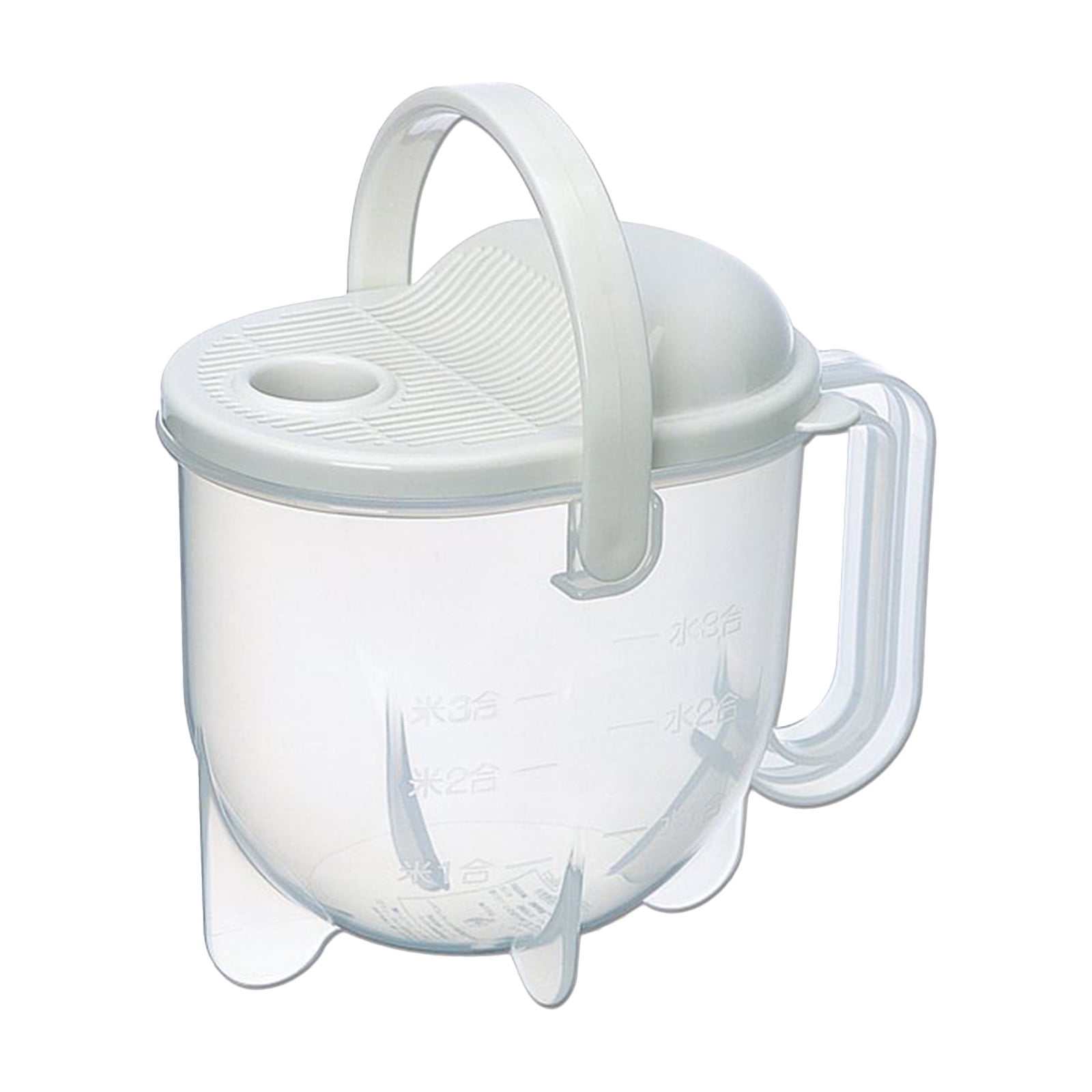 JilgTeok 3 Packs Portable Rice Cleaner Strainer Bowl with Handle for ...