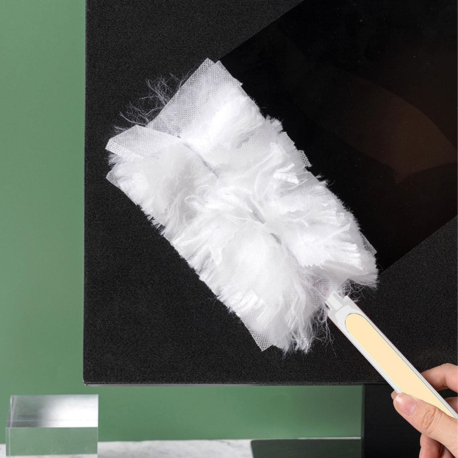 JilgTeok 3 Packs Telescopic Microfiber Duster Chicken Feather Duster ...