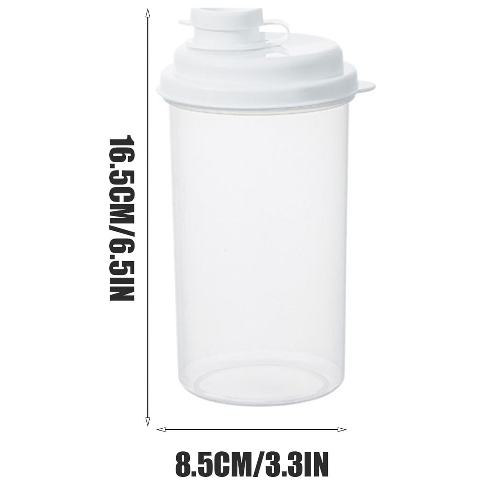 JilgTeok 4 Packs 1L Plastic Pitcher with Lid BPA Free Shatterproof ...