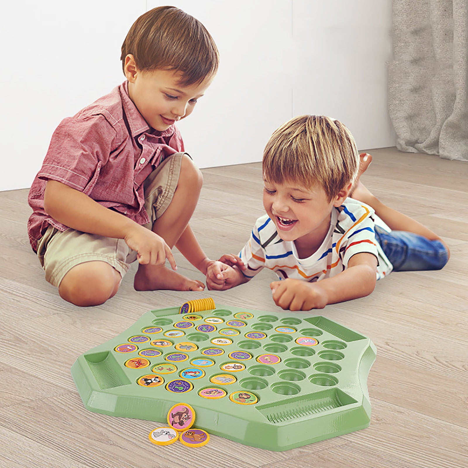 JilgTeok 4 Packs Animal Memory Matching Game for Kids 54 Tiles with ...