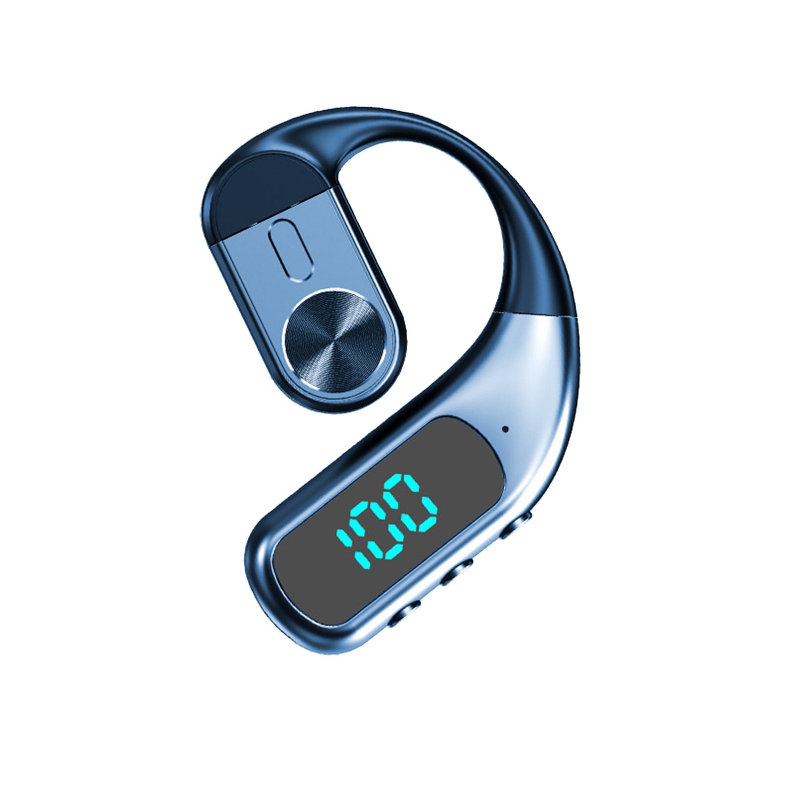 JilgTeok 5 Packs One Ear Headset Open Ear Headphones Low Latency High ...