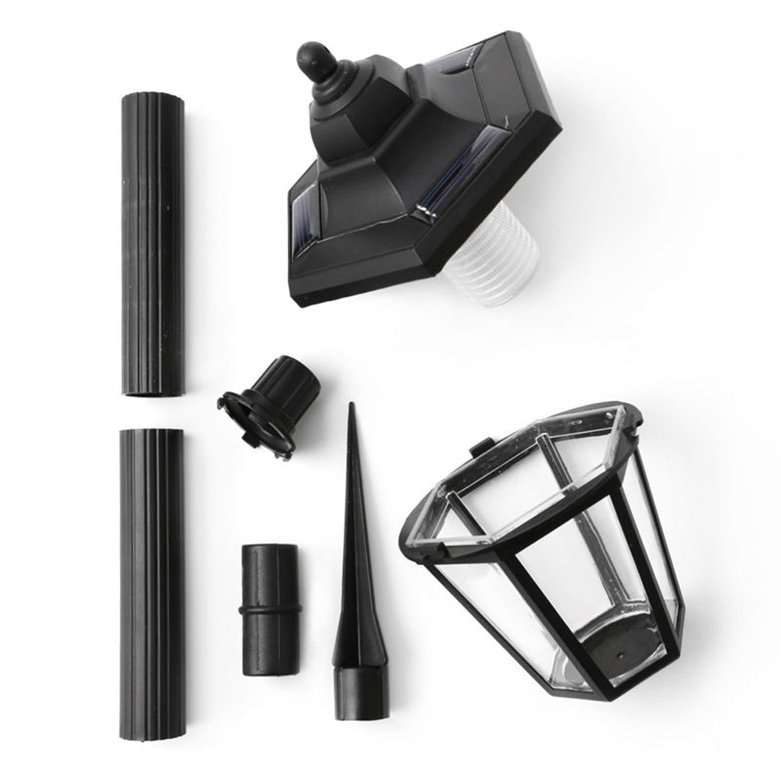 JilgTeok 5 Packs Solar Powered LED Wall Light Outdoor Garden Fence Lamp ...